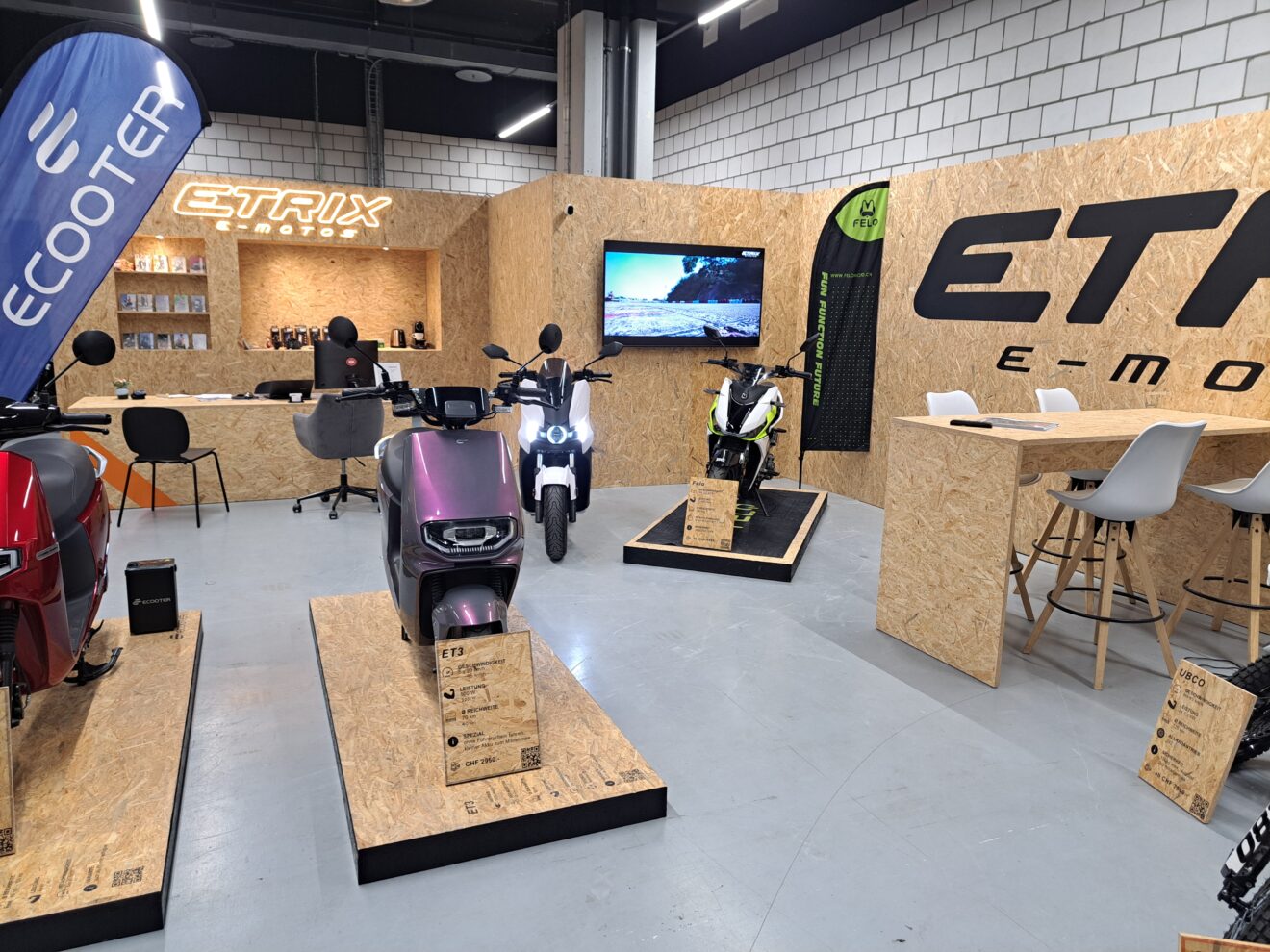 ETRIX E-Motos - Bern - ETRIX Elektroroller