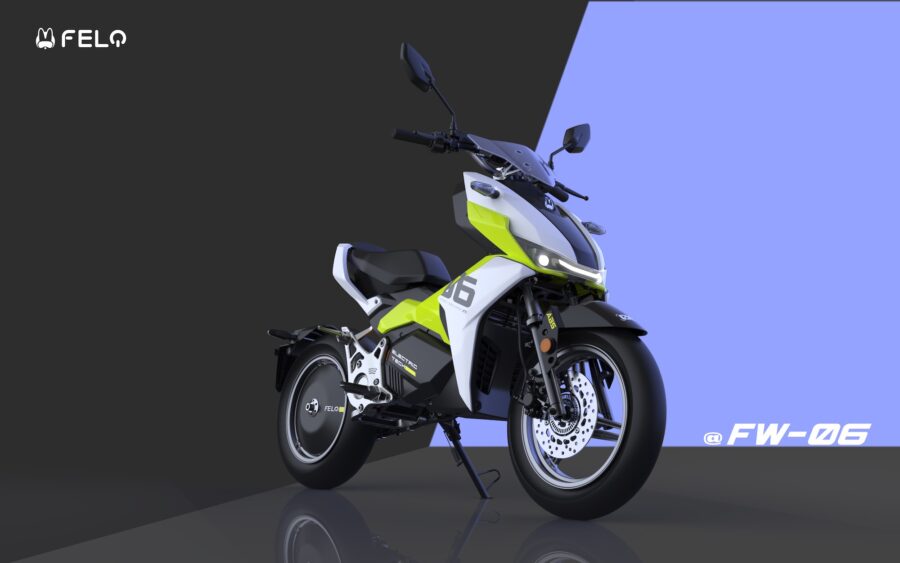 Felo FW06 - Elektroroller mit ABS | Max. Speed 125 km/h | 120 km