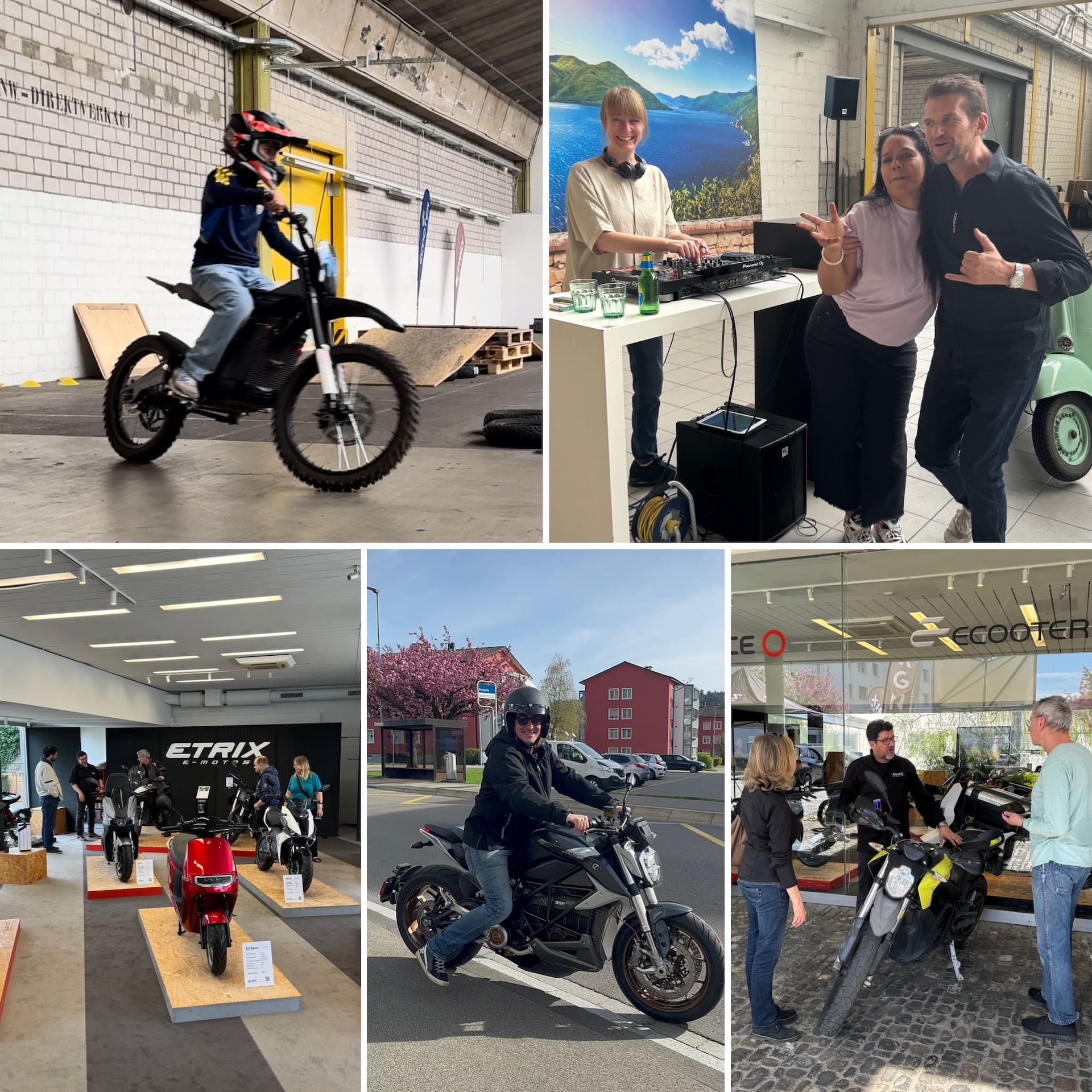 ETRIX Frühlingsfest 6 & 7 April 2024 in Regensdorf - ETRIX Elektroroller